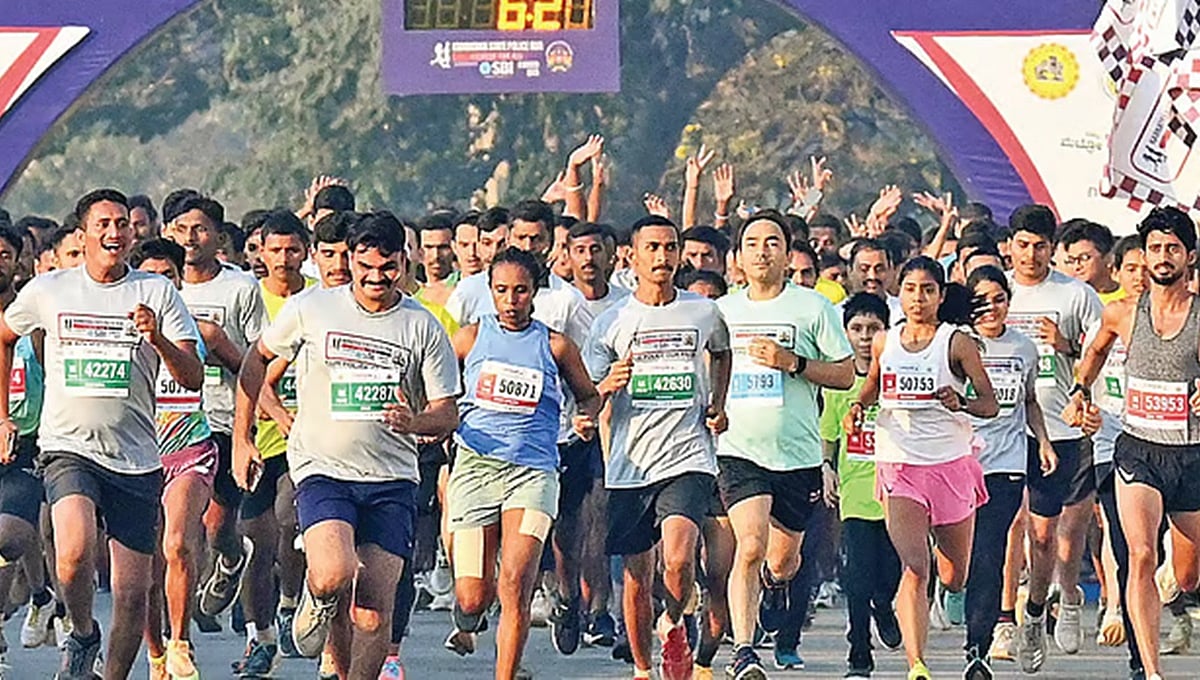 ರಾಜ್ಯ ಪೊಲೀಸ್ ರನ್ 2025: ಬೆಂಗಳೂರಿನಲ್ಲಿ 20,000ಕ್ಕೂ ಹೆಚ್ಚು ಓಟಗಾರರು ಭಾಗಿ