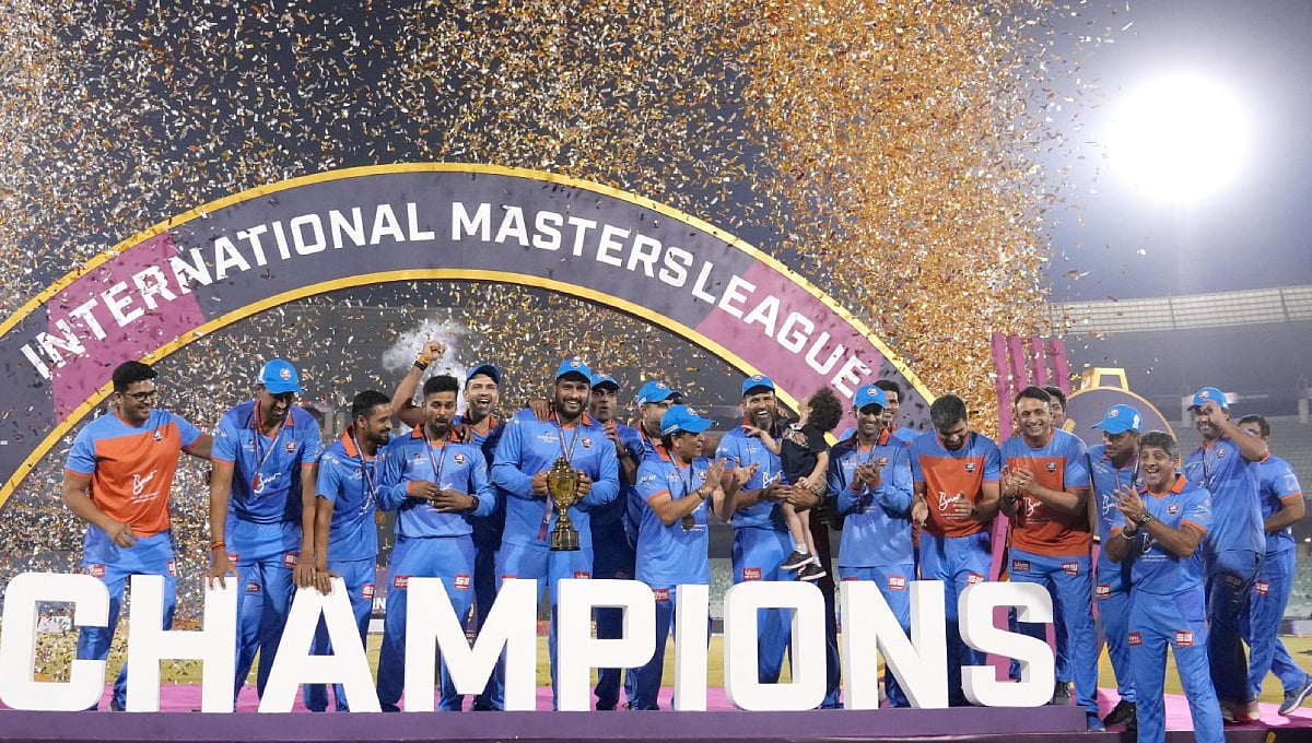 IML 2025: ಸಚಿನ್ ತೆಂಡೂಲ್ಕರ್ ನಾಯಕತ್ವದ ಇಂಡಿಯಾ ಮಾಸ್ಟರ್ಸ್‌ಗೆ ಚಾಂಪಿಯನ್ ಪಟ್ಟ ...
